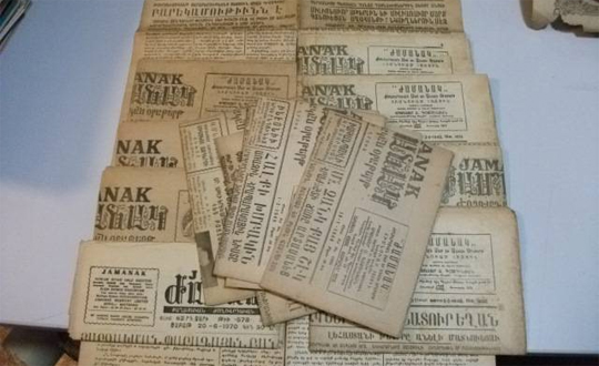 Dünyanın en eski azınlık gazetesi Jamanak 105 yaşında