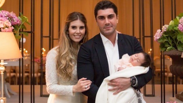 Mahmut Can Çalık ve Dila Çalık çifti kızlarının 40 ını Çırağan da kutladı