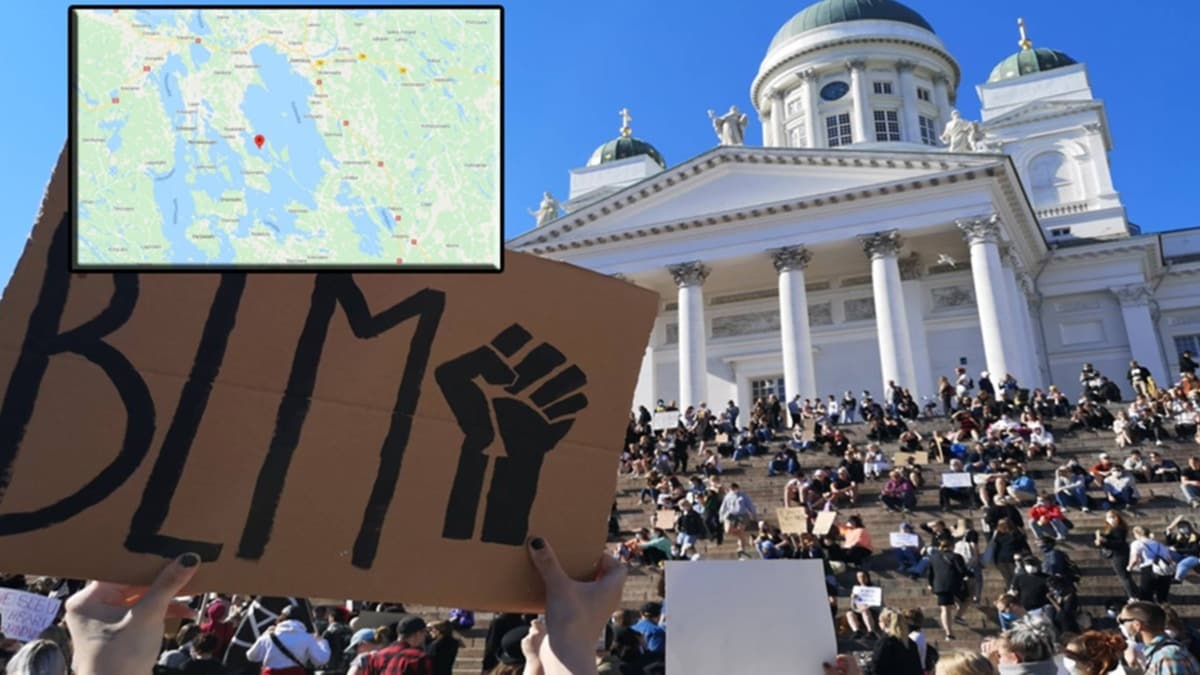 Floyd protestolarının ortasında Finlandiya'daki 'Zenci Adası'nın ismi ...