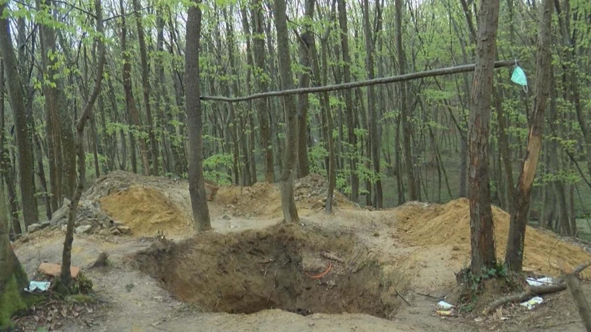 Belgrad Ormanı'nda define avı