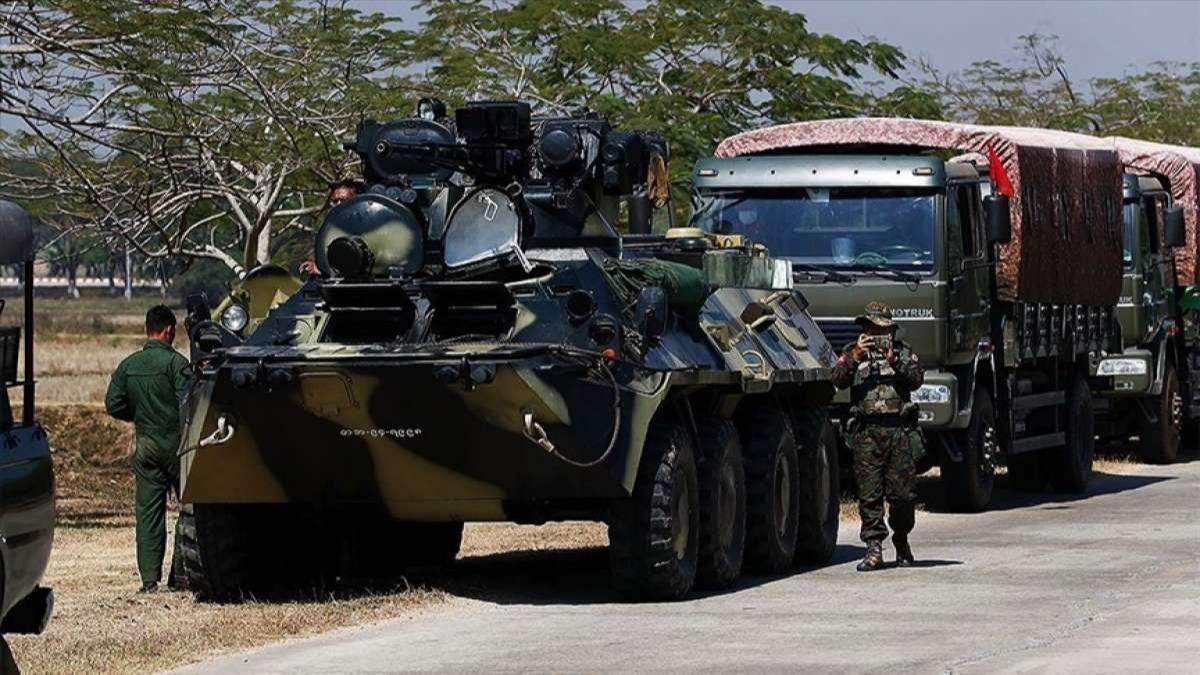 Myanmar'ın Chin eyaletinde darbe karşıtı silahlı grup, ordu ile çatıştı ...