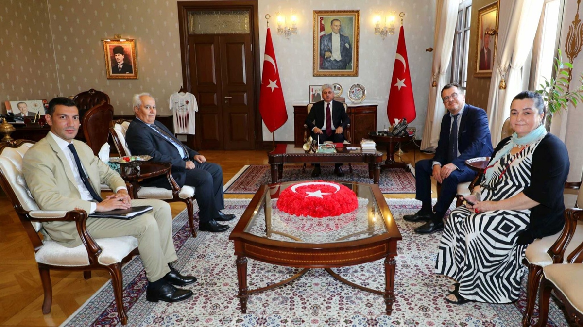 İtalya'nın Suriye Özel Temsilcisi Ravagnan Hatay'da