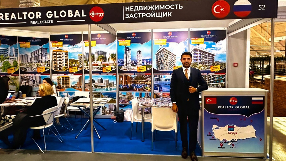 Realtor Global Rusya Emlak Fuarı'nda büyük ilgi gördü