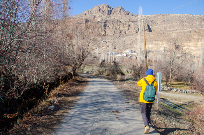 Erzurum'un doğal güzelliğe sahip Liksor Kanyonu dağcıları ağırladı
