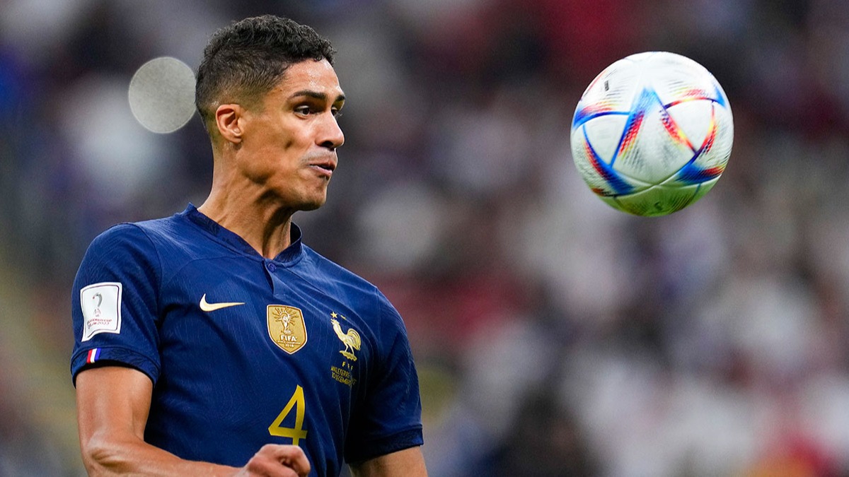 29 yaşındaki Raphael Varane'dan Fransa Milli Takımı'na veda