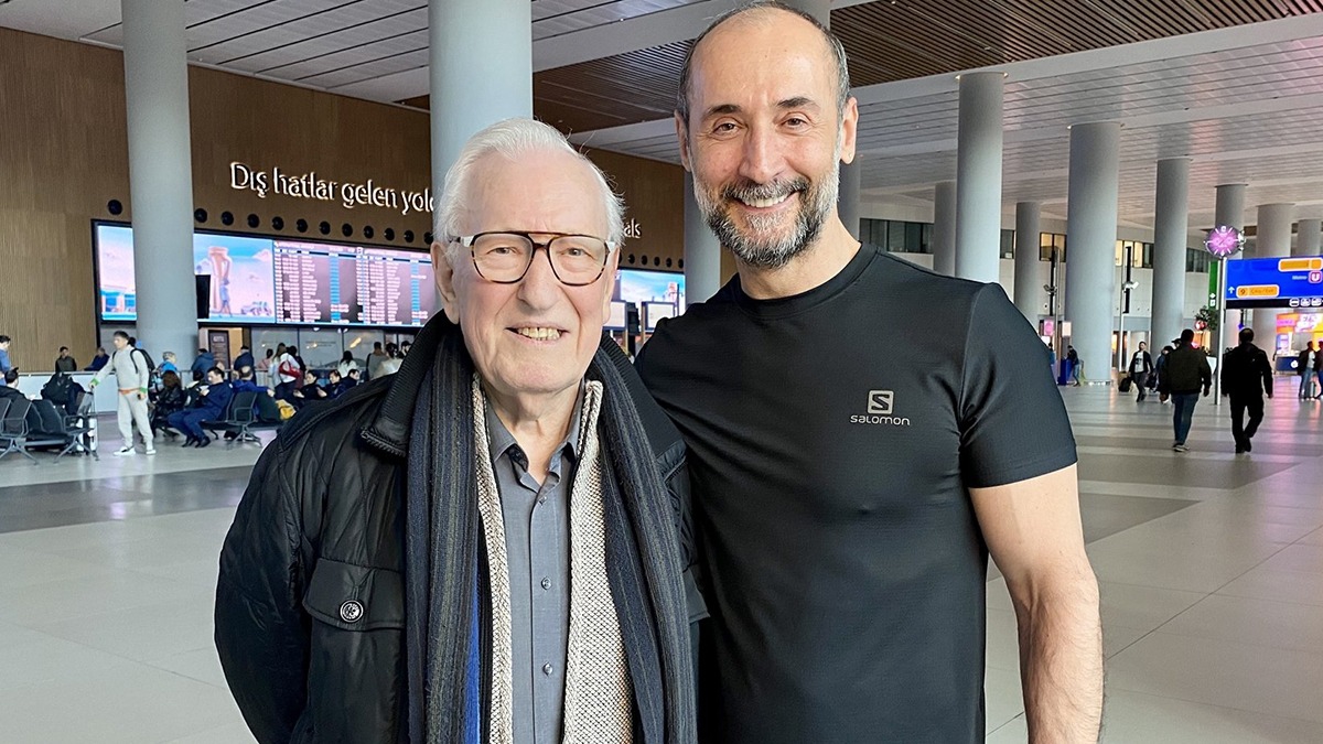 Semih Saygıner, Raymond Ceulemans'ı misafir etti