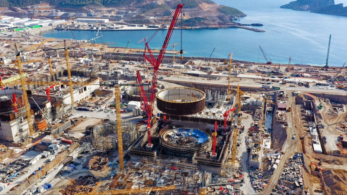 Akkuyu NGS'nin ilk ünitesi yıl sonuna kadar devreye girecek